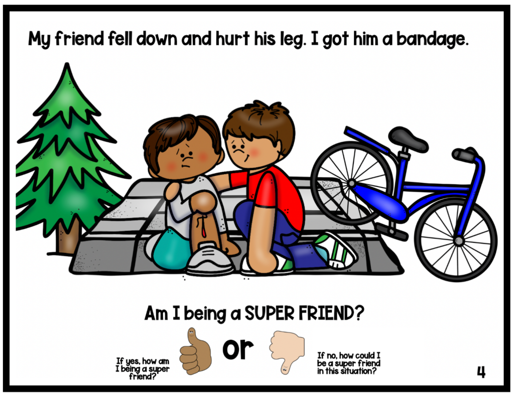 Social Emotional Learning Lesson On Being A Super Friend! - Annie's ...