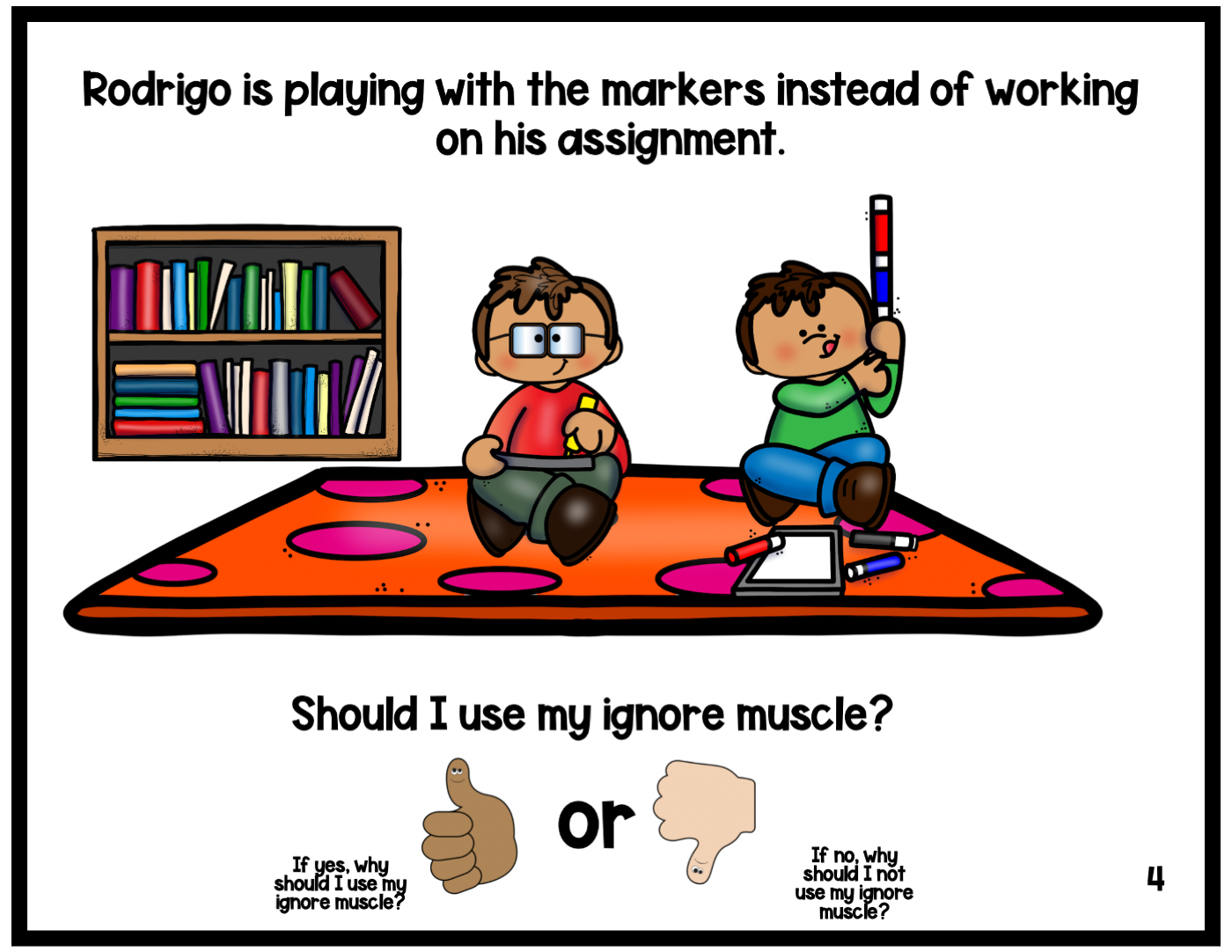 Ignoring Distractions With Focus & Attention Social Emotional Learning ...