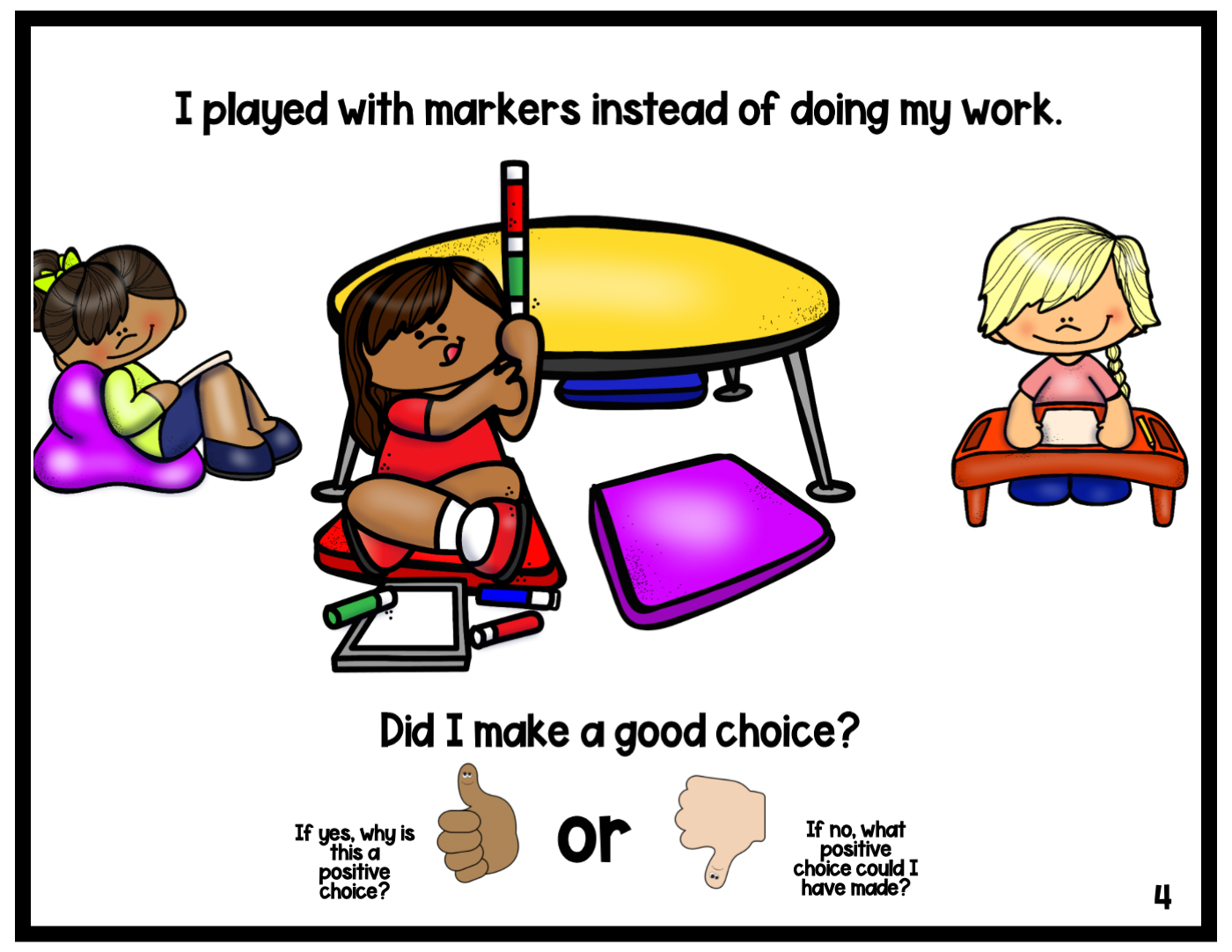 Social Emotional Learning Lesson On Making Positive Choices - Annie's ...