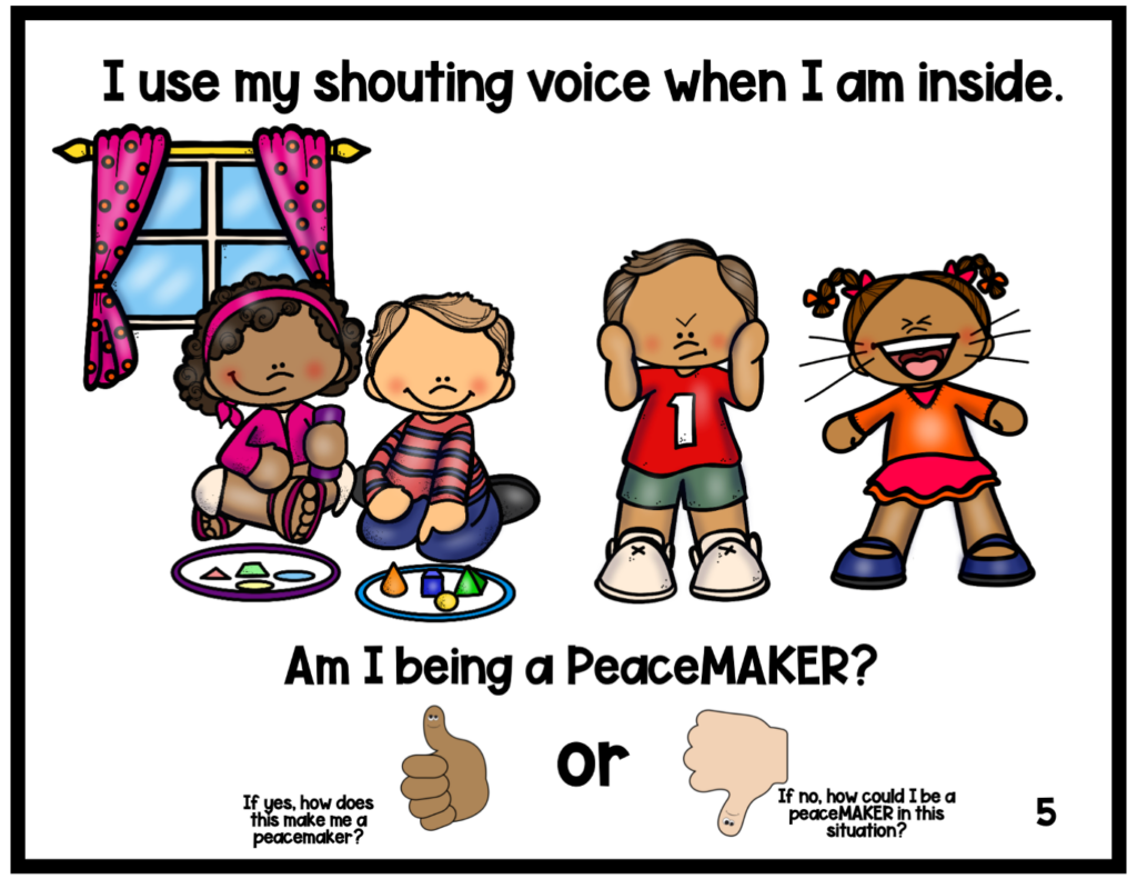 PeaceMAKER or PeaceBREAKER | Social Emotional Learning Lesson - Annie's ...