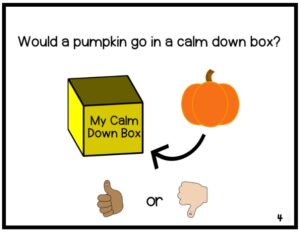 Calm Down Box- Social Emotional Learning Game- Self Regulation- Self ...