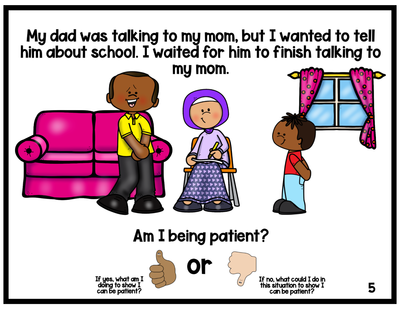 Patience Social Emotional Learning Lesson For Children - Annie's Classroom