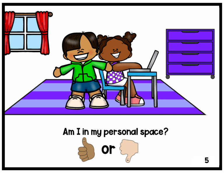 Personal Space Social Emotional Learning Lesson - Annie's Classroom