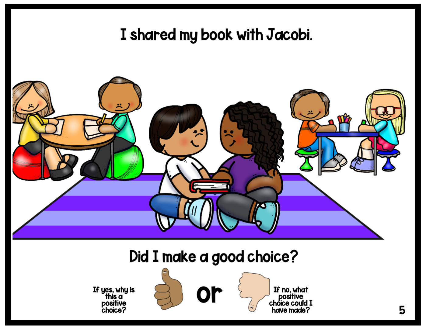 Social Emotional Learning Lesson On Making Positive Choices - Annie's ...