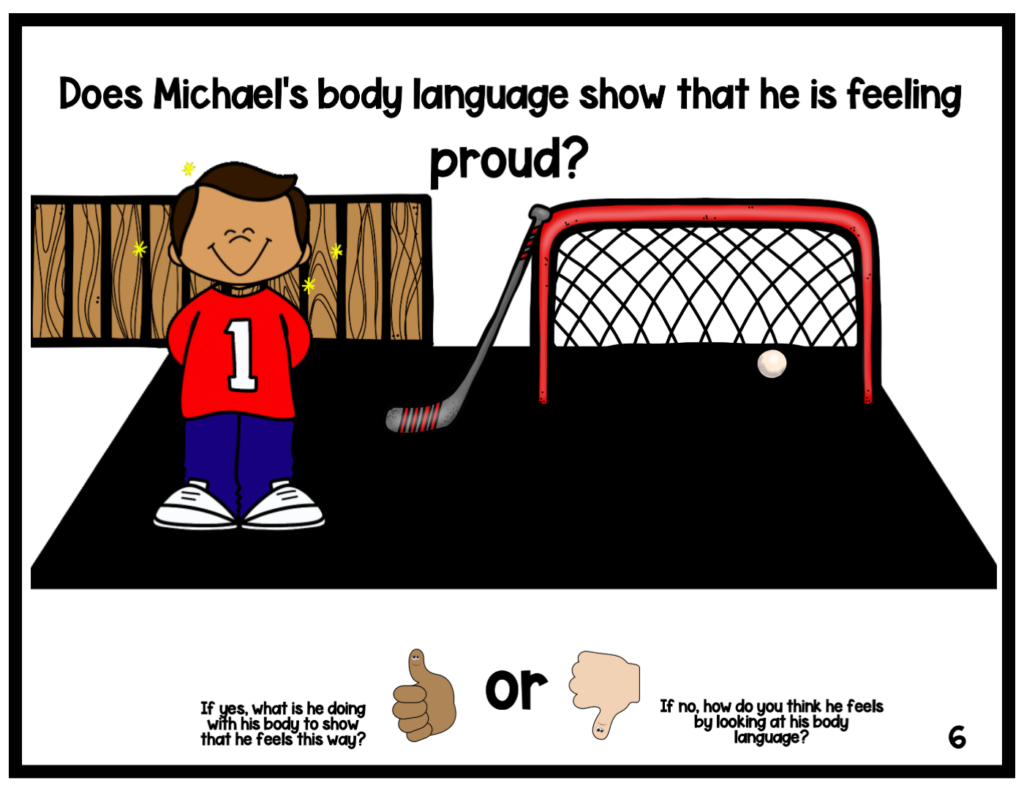 Body Language Social Emotional Learning Lesson - Annie's Classroom