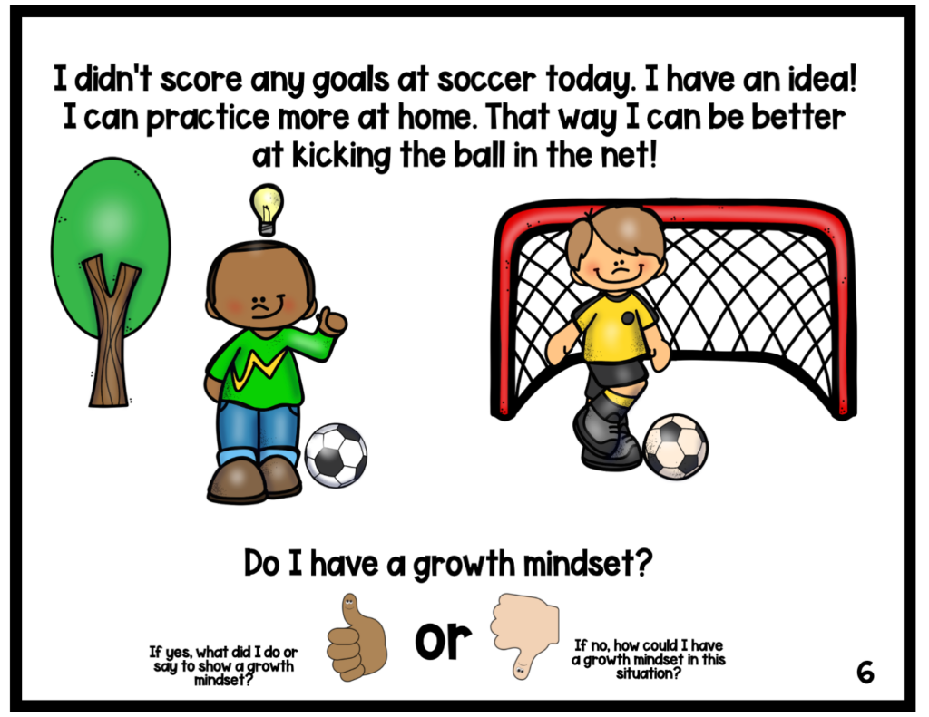 Growth Mindset Social Emotional Lesson For Children - Annie's Classroom