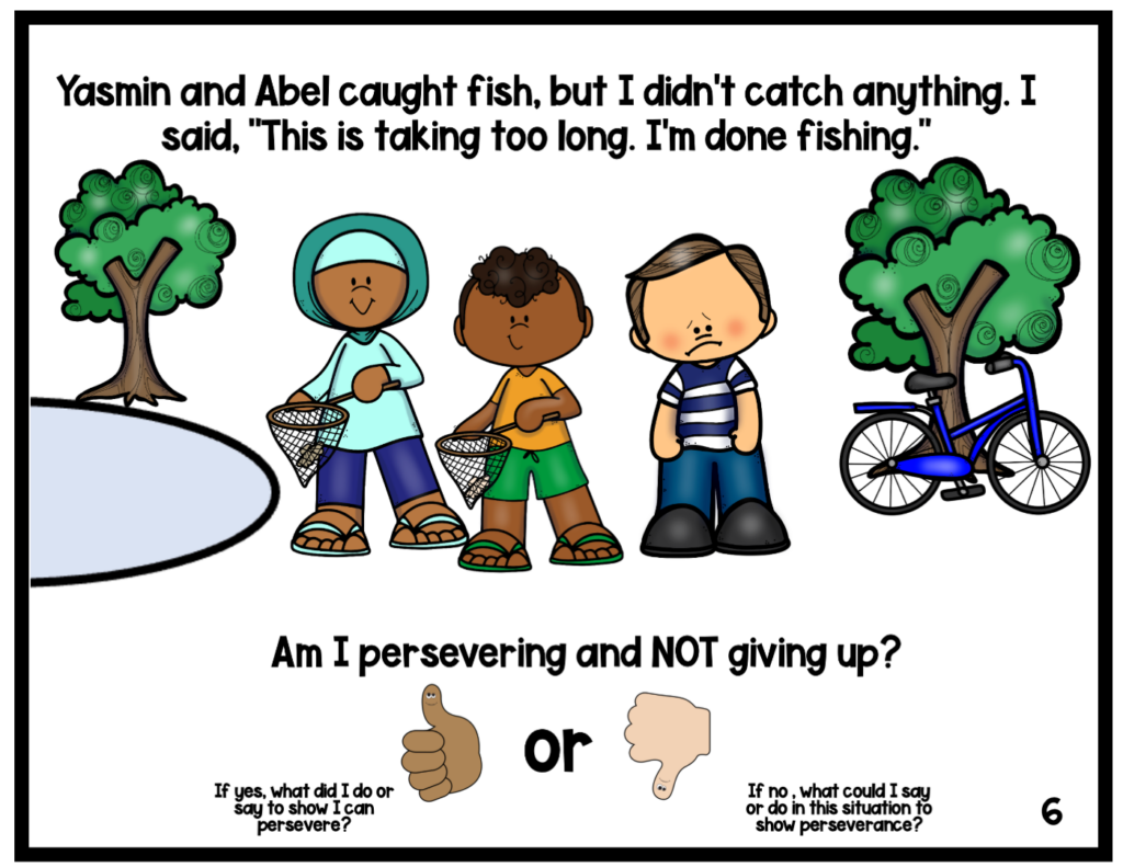 Perseverance Social Emotional Lesson For Children - Annie's Classroom