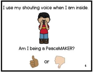 PeaceMAKER or PeaceBREAKER- Social Emotional Learning Game- Self ...