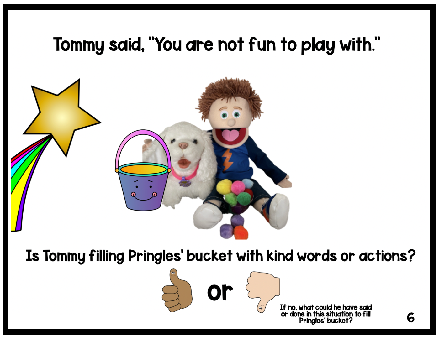 Social Emotional Learning & Social Skills Lesson On Being A Bucket ...