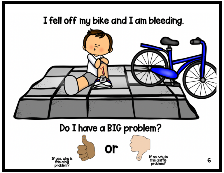 Size Of The Problem Social Emotional Learning & Social Skills Lesson ...