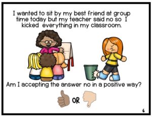 Accepting The Answer No- Social Emotional Learning Game – Self ...
