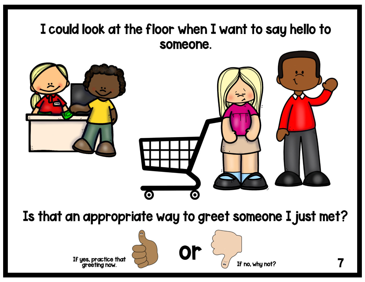 Greeting Others Social Emotional Learning Lesson - Annie's Classroom