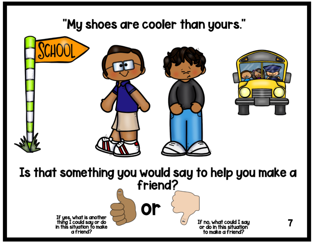 Making Friends Social Emotional Learning & Social Skills Lesson - Annie ...