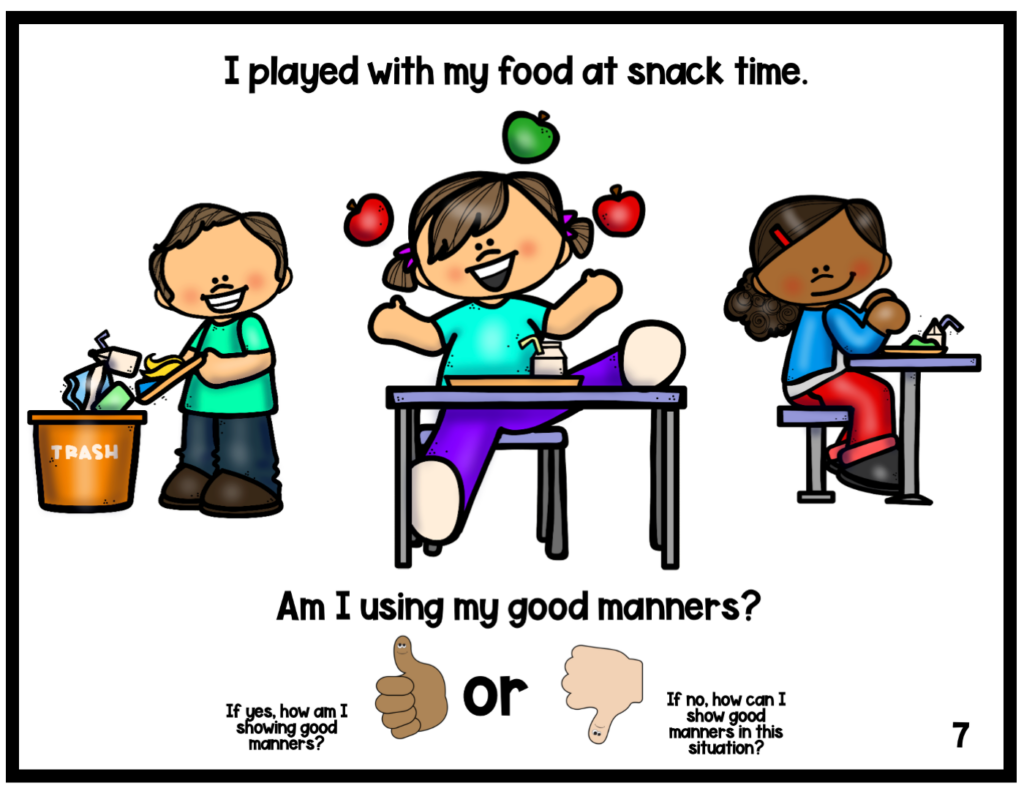 Social Emotional Learning Lesson On Manners - Annie's Classroom