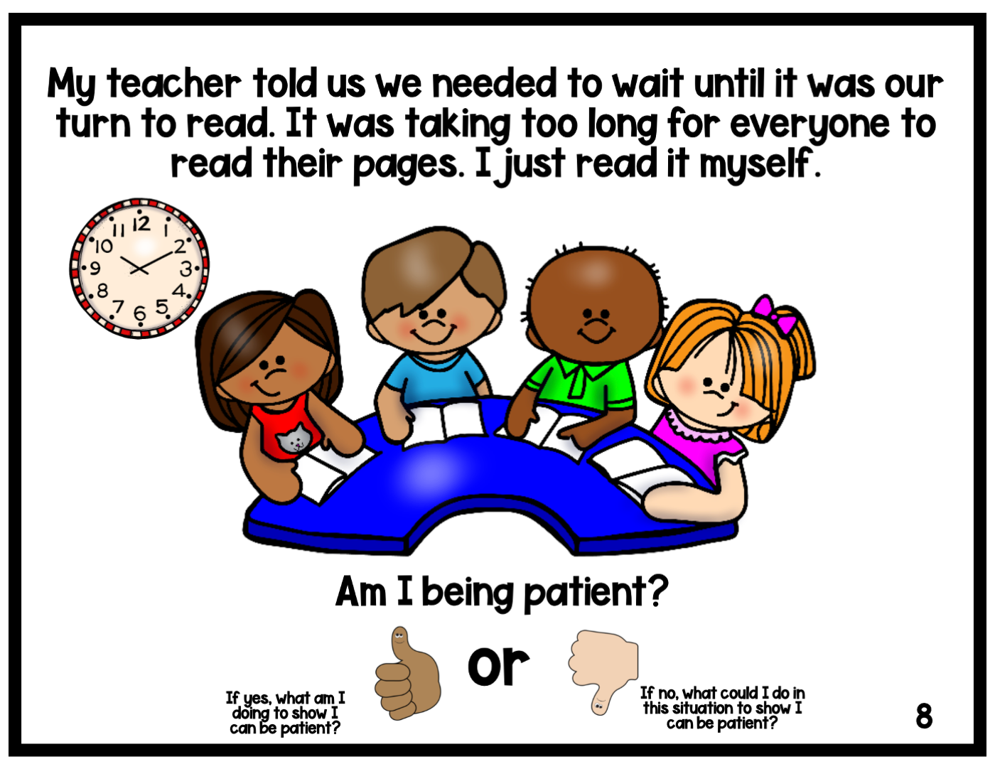 Patience Social Emotional Learning Lesson For Children - Annie's Classroom