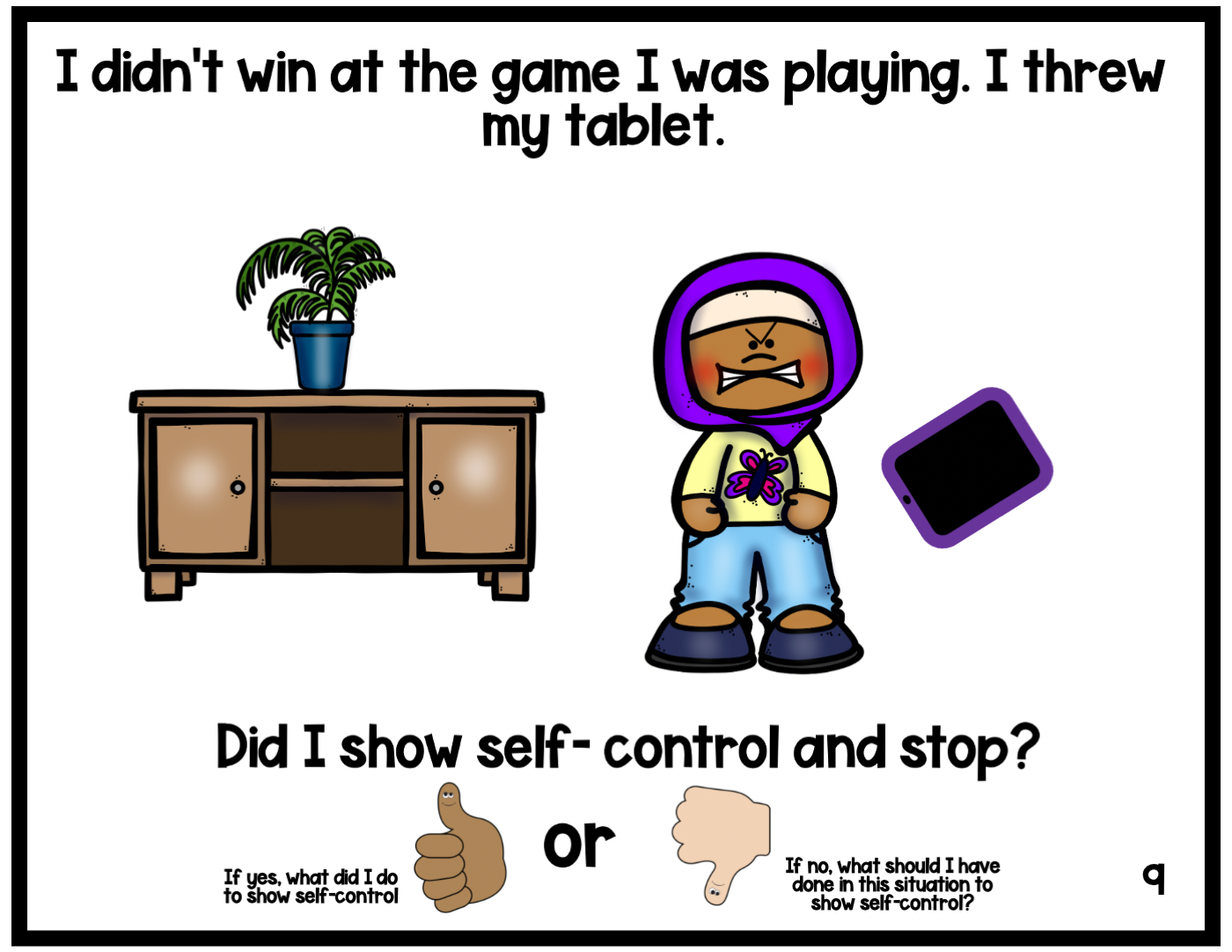 Self-Control Social Emotional Learning Lesson & Activities - Annie's ...