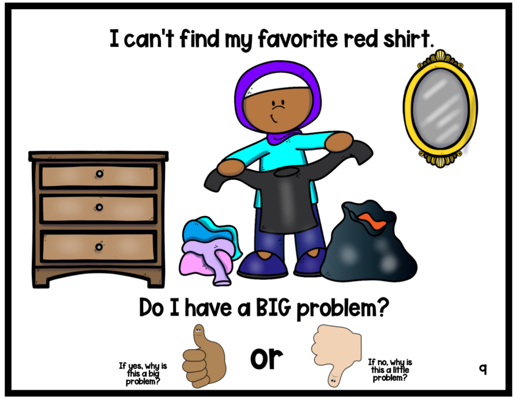 Size Of The Problem Social Emotional Learning & Social Skills Lesson ...