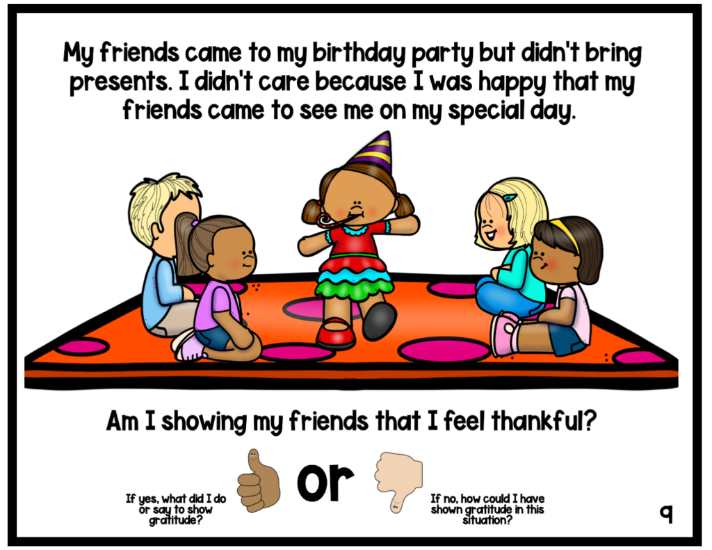 Teaching Gratitude - Social Emotional Learning Lesson For Children ...