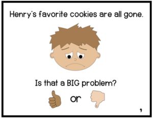 Big or Little Problem- Social Emotional Learning Game – Self Management ...