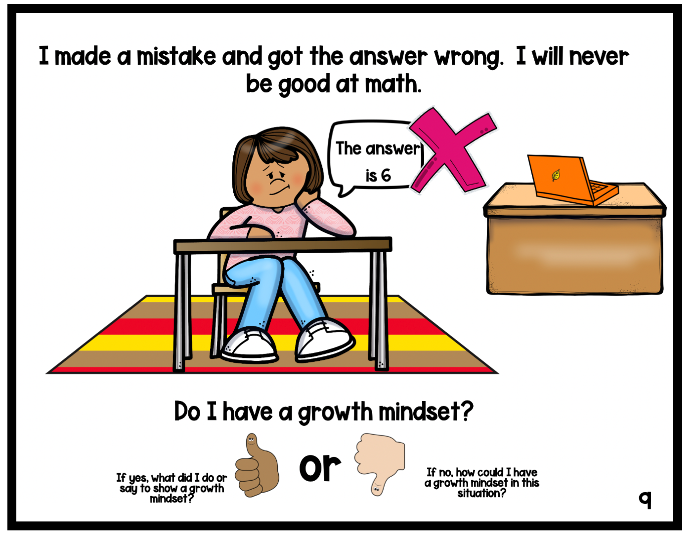 Growth Mindset Social Emotional Lesson For Children - Annie's Classroom