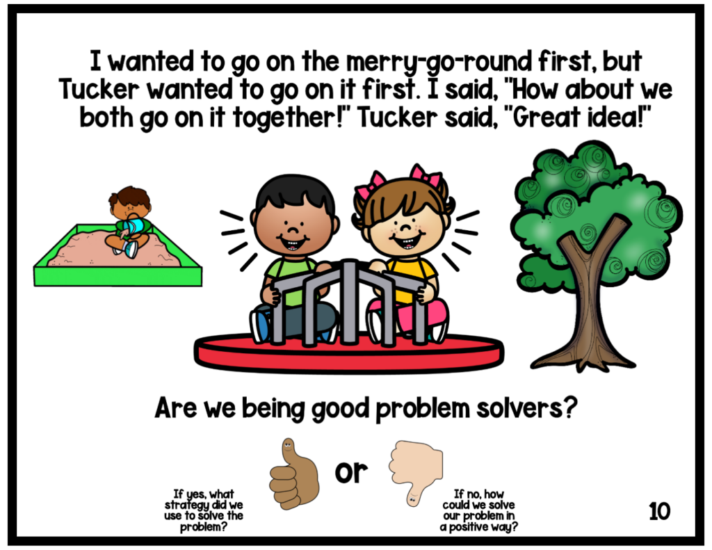 Problem Solving & Conflict Resolution Social Emotional Learning ...