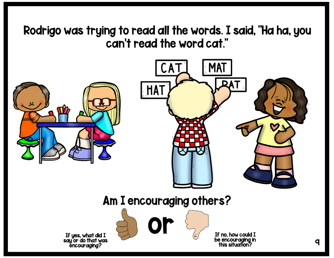 Encouragement Social Skills Lesson For Children - Annie's Classroom