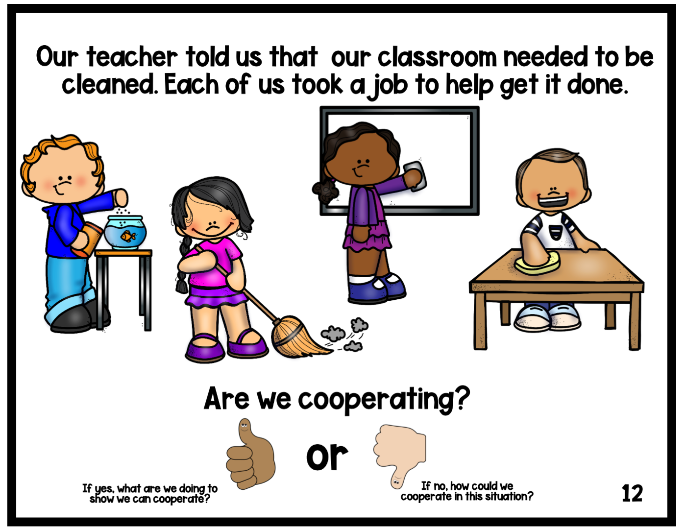 Cooperation Social Emotional Lesson - Annie's Classroom