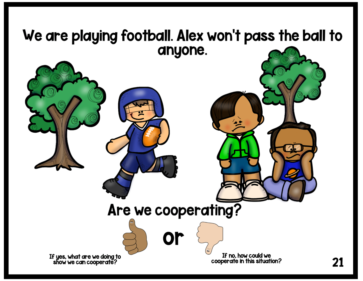 Cooperation Social Emotional Lesson - Annie's Classroom