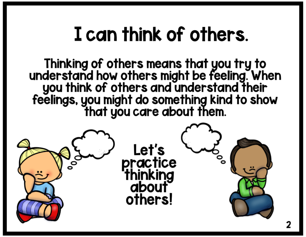 Perspective Taking Social Emotional Learning Lesson - Annie's Classroom