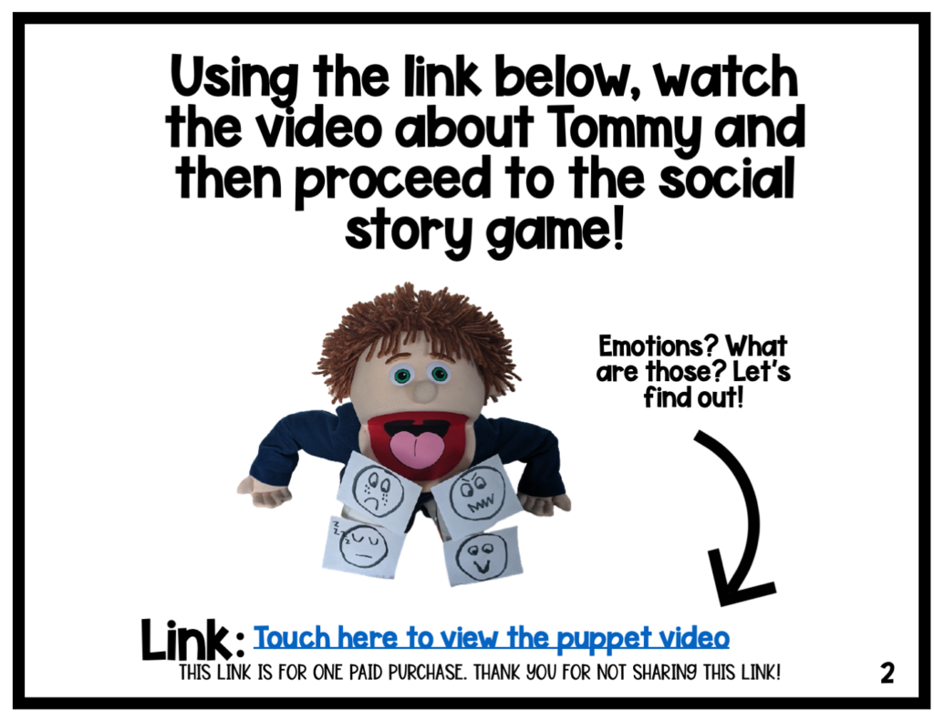 Social Emotional Learning Lesson & Puppet Video On Emotions - Annie's ...