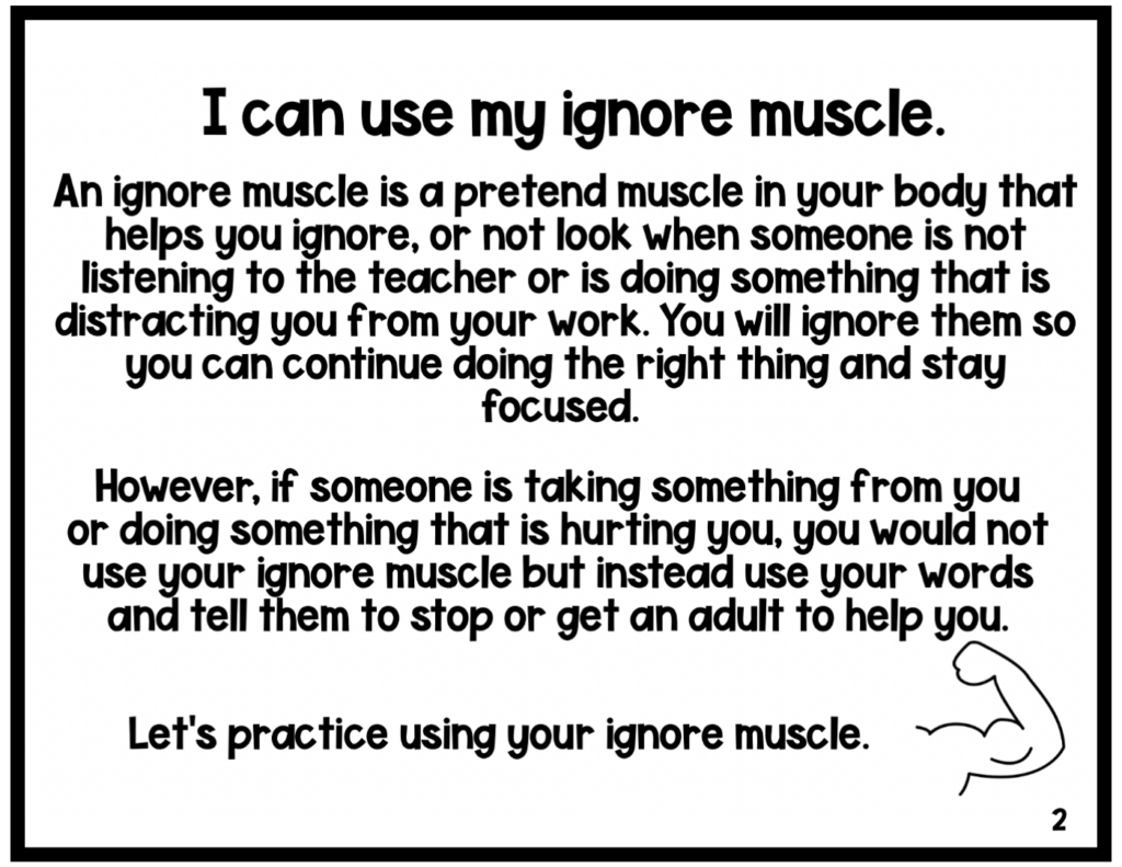 Ignoring Distractions With Focus & Attention Social Emotional Learning ...