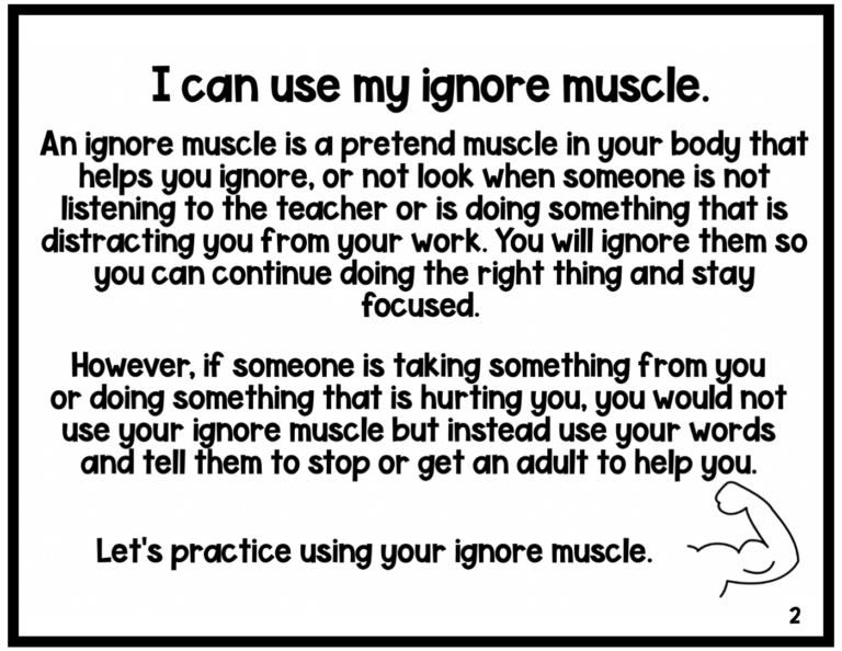 Ignoring Distractions With Focus & Attention Social Emotional Learning ...