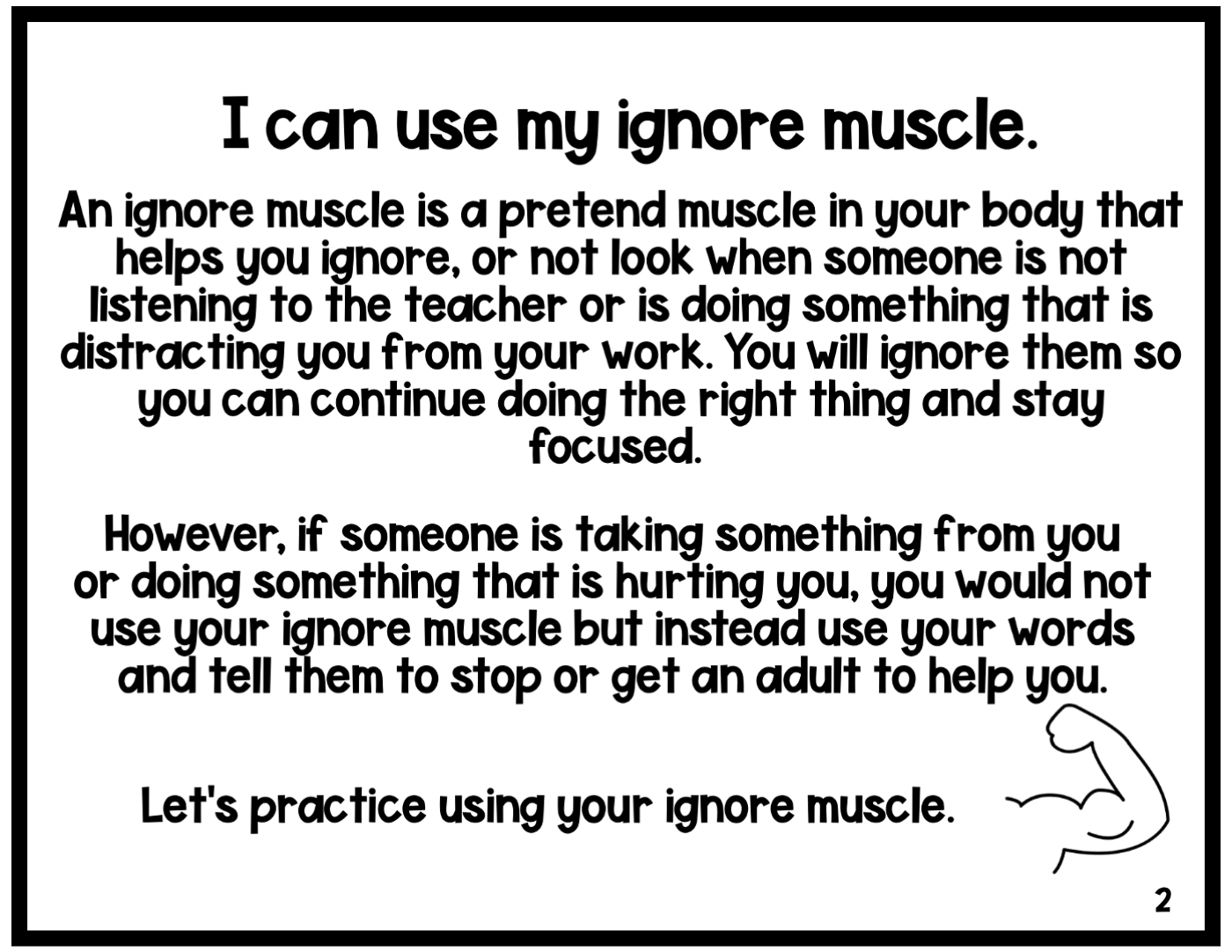 Ignoring Distractions With Focus & Attention Social Emotional Learning ...