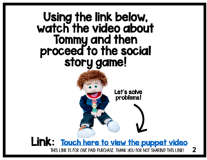 Stop, Think & Act Problem Solving Social Skills & Social Emotional ...