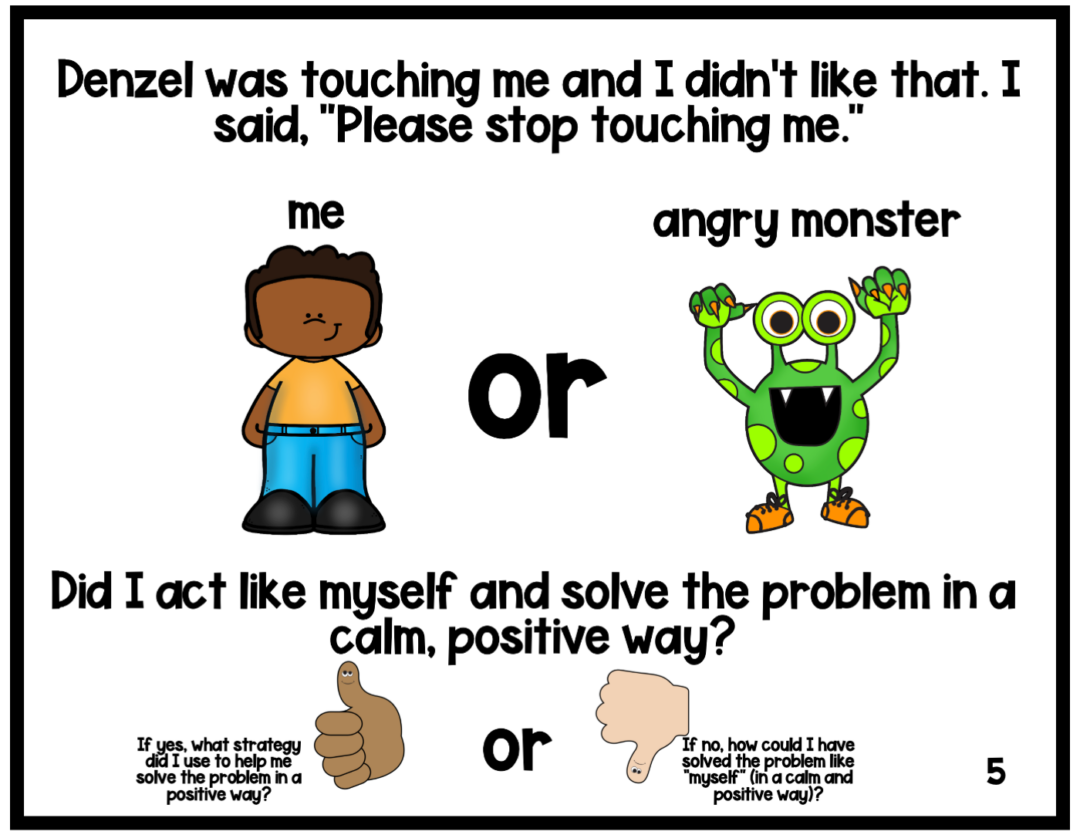 Problem Solving Social Skills Lesson For Children - Annie's Classroom