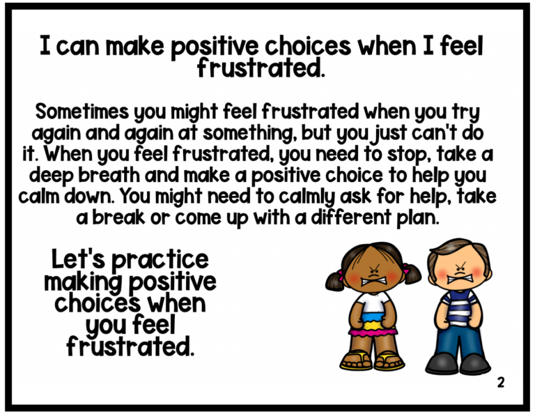 Feeling Frustrated | Social Emotional Learning Lesson On Frustration ...